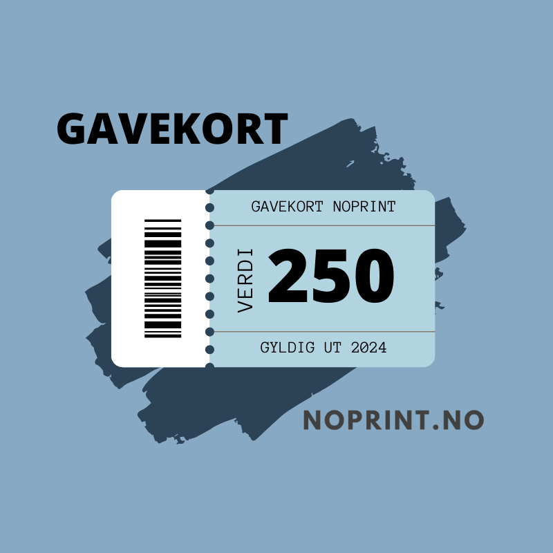 GAVEKORT – Noprint.no